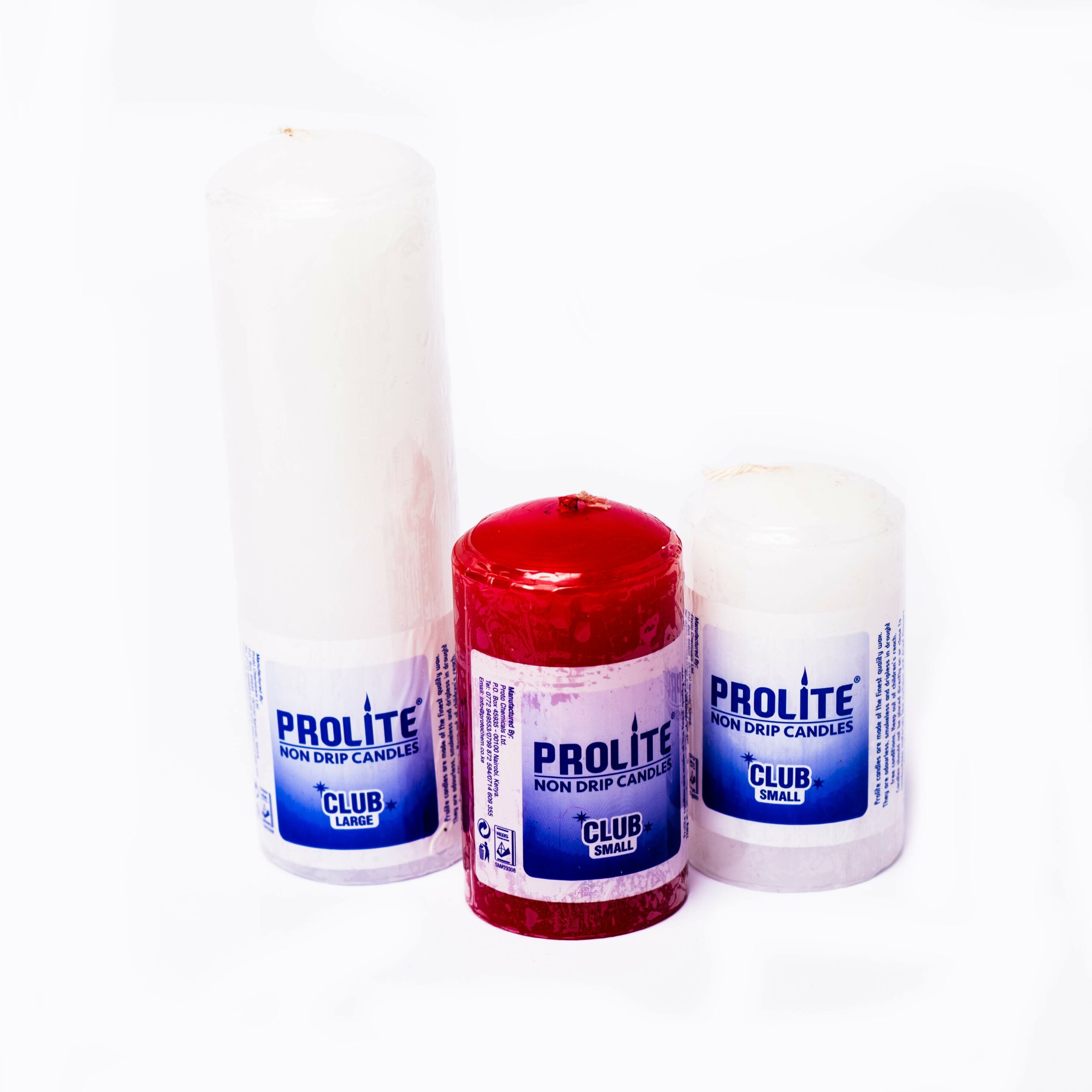 High-quality candles in Kenya- Products - Prolite Candles